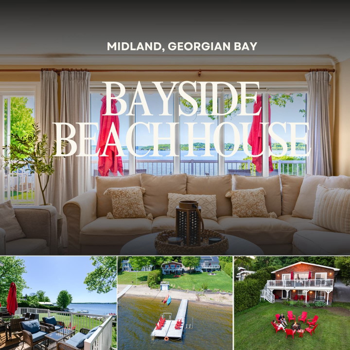 Bayside-beach, Dock, Firepit, Kayak, Bbq, Games - Midland