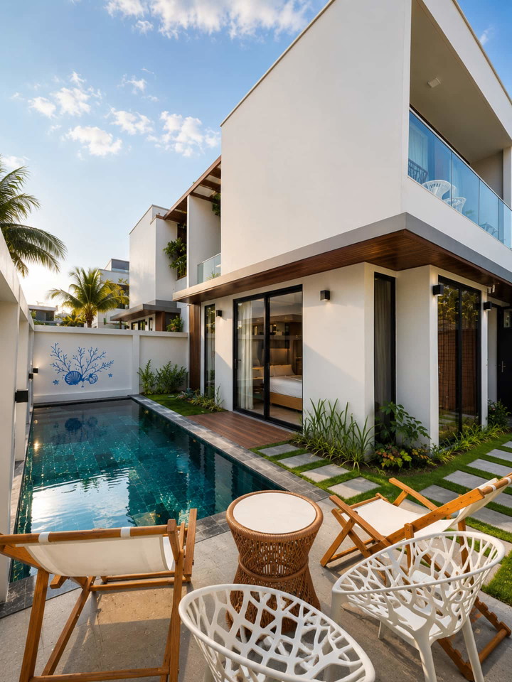 Ap Pick Up-tropical 2br Pool Villa Walk To Beach - Phú Quốc
