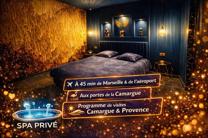 Chic, Golden Suite With Private Spa, Summer 2026 - Arles
