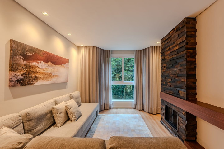 Premium Apartment Serraclass_pool Fireplace Gym - Canela