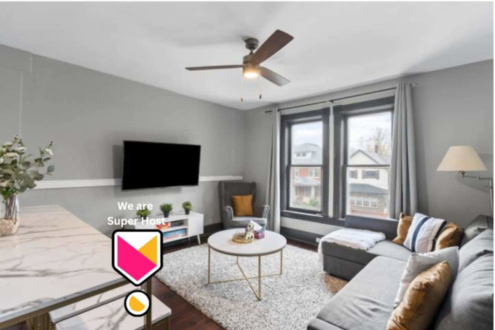 Clean & Spacious 3br | Dt Windsor | Lndry & Prkng - Windsor, ON, Canada