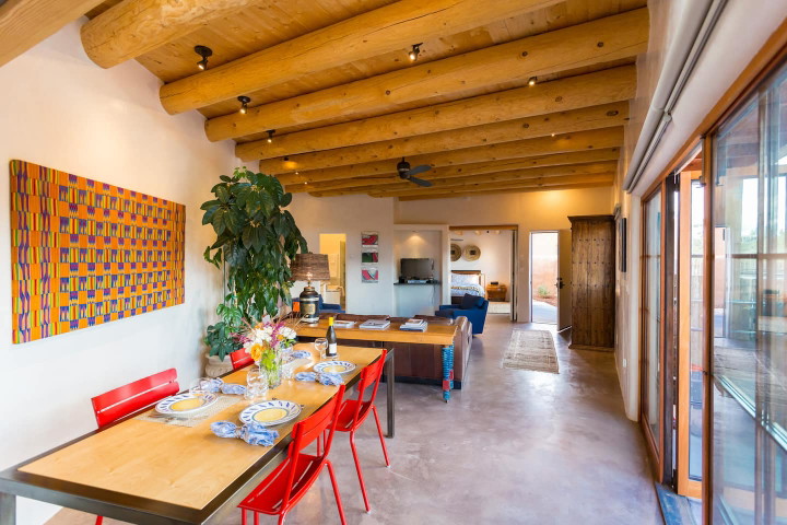 Modern Santa Fe House W Views In Historic District - Santa Fe