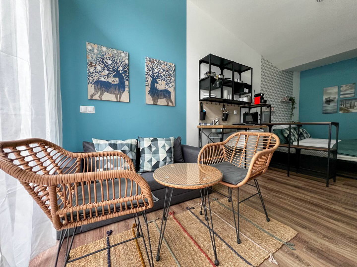 Pauzo 2-person Studio Apartment With Terrace - Balatonföldvár