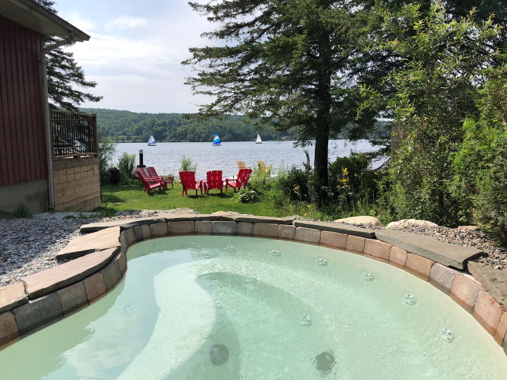 Chalet Lac D'argent*waterfront*spa*sauna*nature - Orford