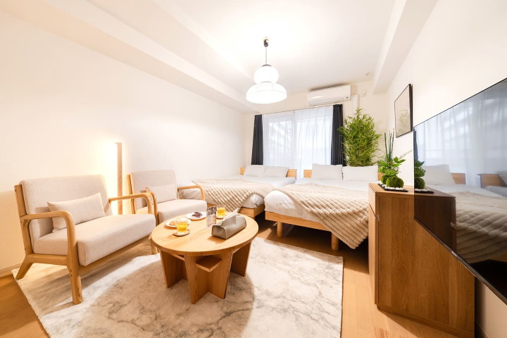 Haneda&shinagawa Direct/modern Minimalist 2 Dbeds - Tokyo