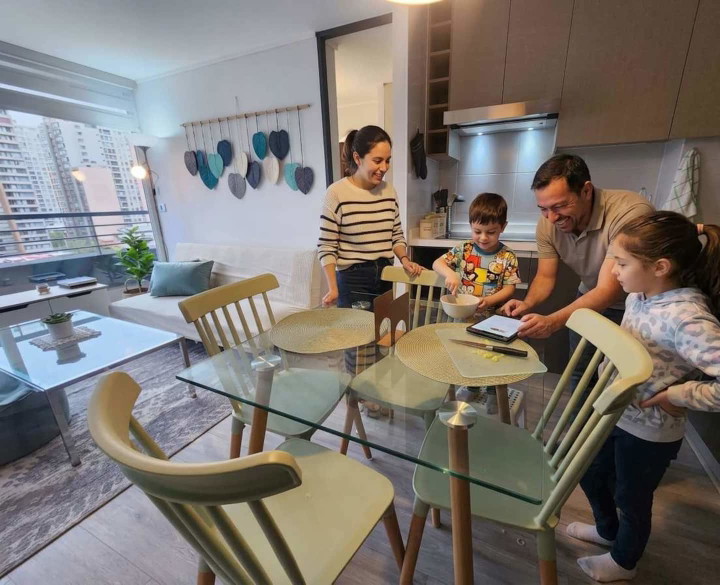 Hom 2-bed With Parking And Washer · Santa Lucía - Santiago, Chile