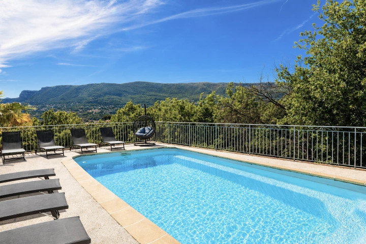 Villa 8 Personnes Avec Vue Imprenable Et Piscine - Nice