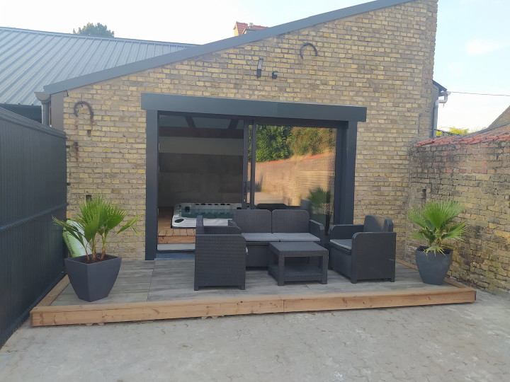 Maisonnette Avec Spa De Nage - Dunkerque