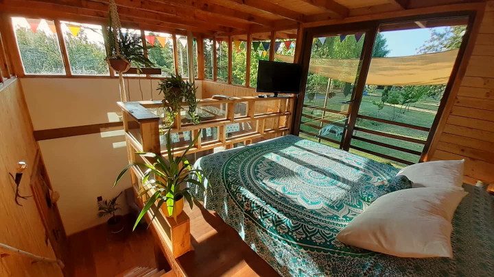 Peace And Nature: Cozy Wooden Design Cabin - Buin