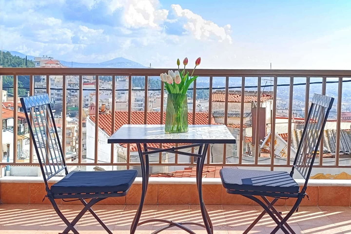 A&j Penthouse 2-room Apartment With Unique View - Thessaloniki