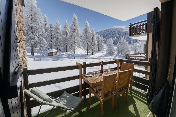 Charmant Appart Expo Sud Pied Pistes - Balcons - Mont-Dauphin