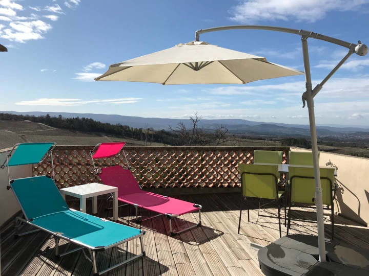 Maison "Les Bruns" Sur La Route Du Mont Ventoux. - Mont Serein