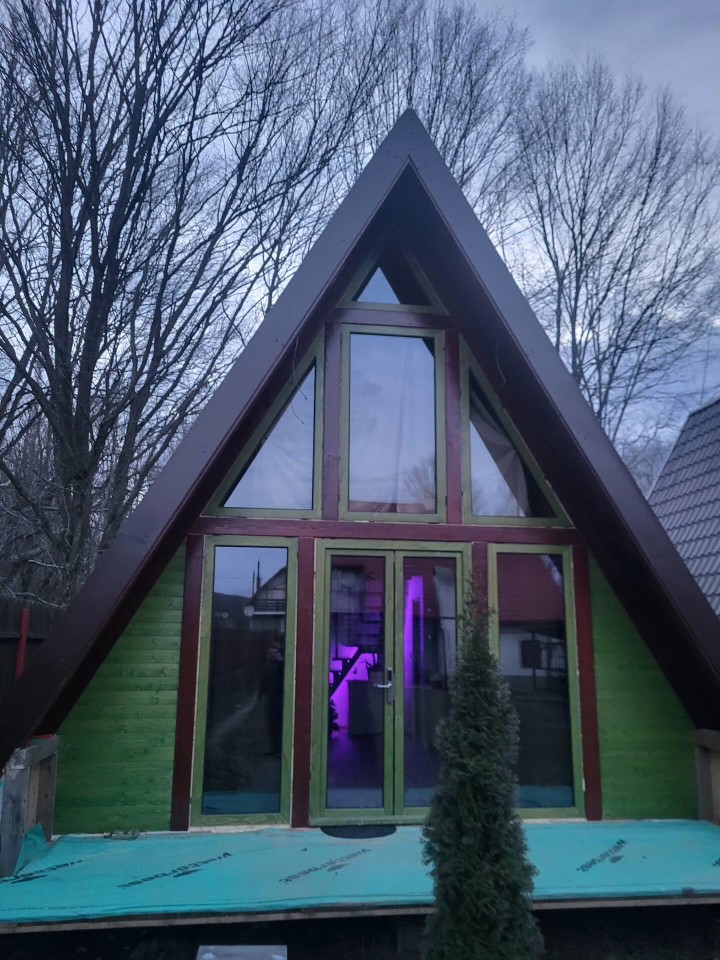 Cabana Vânătorilor A Frame Green - Anina