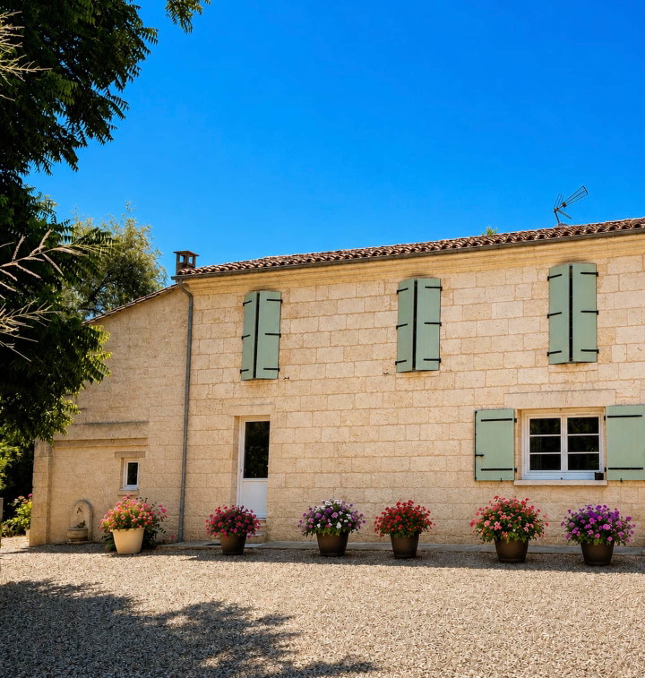 Maison De Pierre Au Bord De Leau. - Saint-Émilion