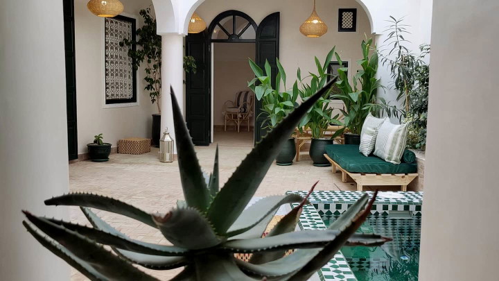 L'orée Du Désert Au Riad Kenarsa - 馬拉卡治