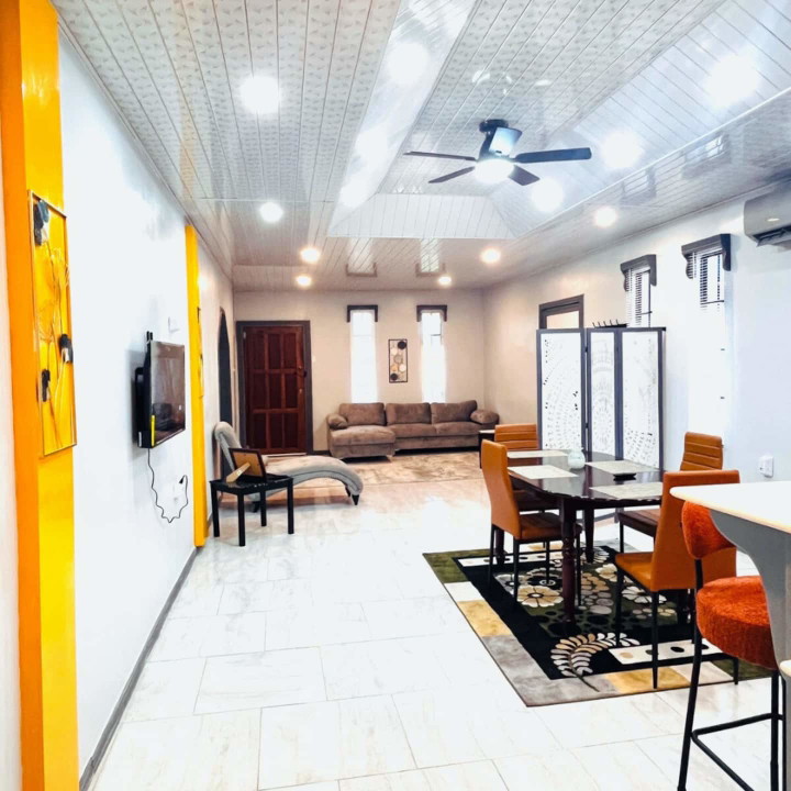 Modern 3-bdrm 2nd Floor Flat, Minutes From Airport - Guyana