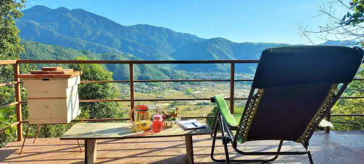Hilltop Earthbag Sanctuary Near Kathmandu - Nepal