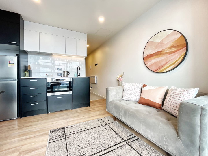 Chic Downtown 1bed Aircon Apt With Pool Gym Sauna - Auckland