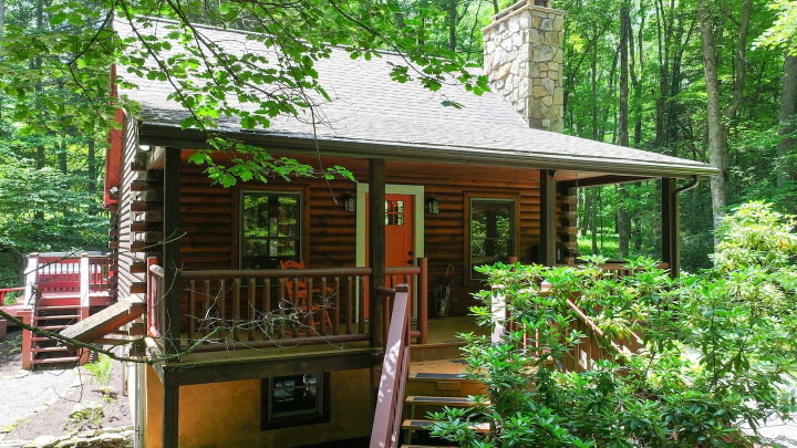Contemporary 2br Cabin - Hot Tub & Fireplace - Oak - Oakland, MD