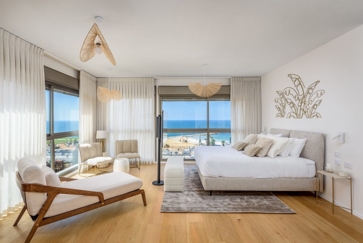 Mamad#à Couper Le Souffle 4br/3ba En Bord De Mer |Par Sweetyguest - Tel-Aviv