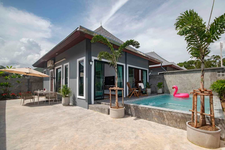 Villa Ao Nang De Deux Chambres Avec Piscine Jacuzzi - Ao Nang