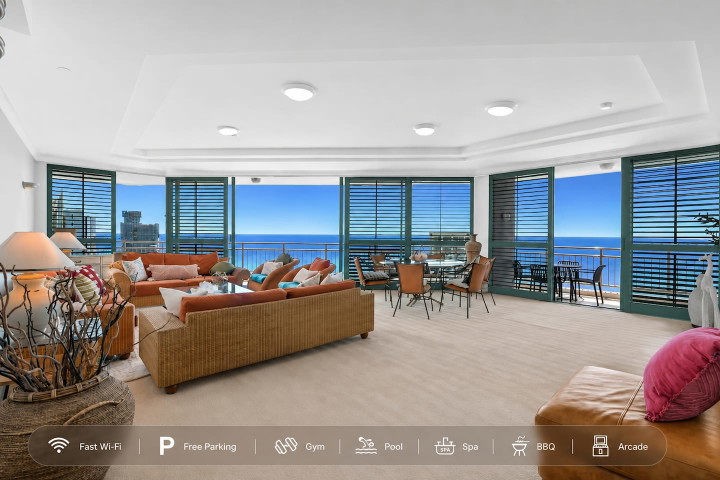Panoramic Ocean View Sub-penthouse 3mins To Beach - Gold Coast