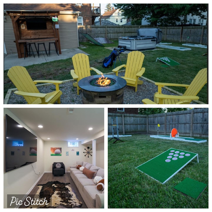 The 19th Hole In Birdietown | 4bd/3bath-mini Golf - Berea, OH