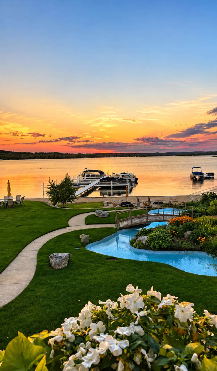 Crooked Lake Waterfront Condo: Beach+2 Kayaks+dock - Petoskey, MI