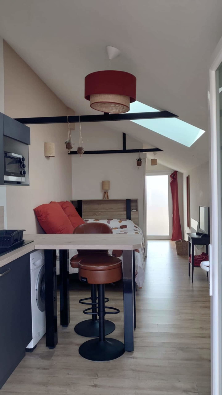 Studio Cosy & Calme (22m²) + Parking Gratuit - Angers