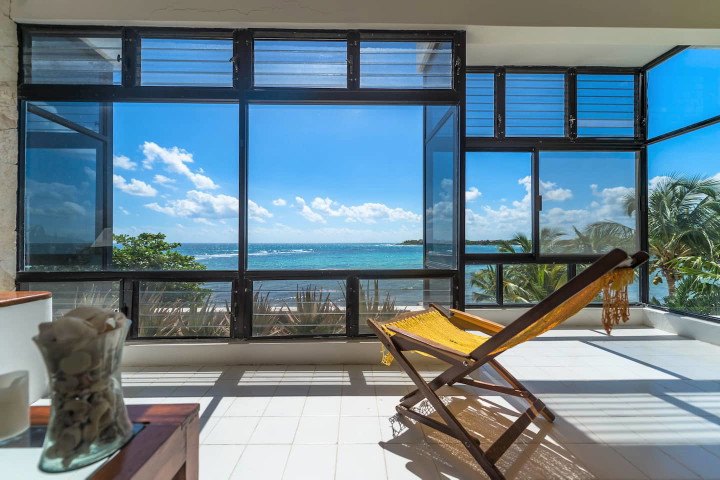 La Iguana #4 - Amazing Ocean Views And 2 Pools! - Akumal