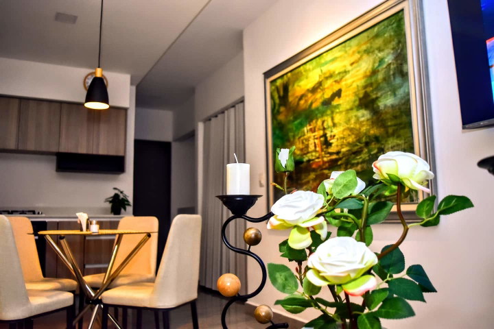 4d| Las Colinas 1 Bedroom A/c Parking 24-hour Security - Managua