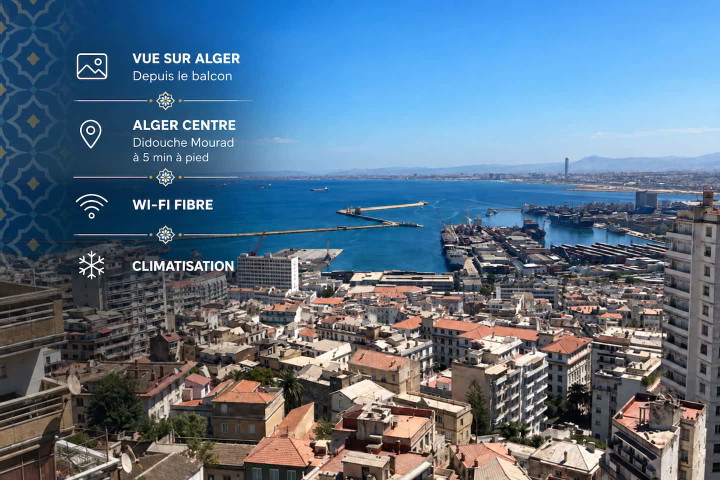 Algiers Center  Algiers Bay View, Ideal Location - Algiers