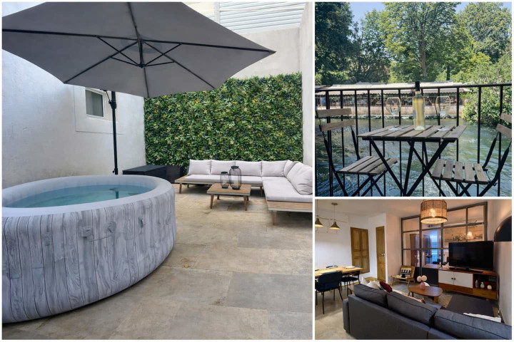 Jacuzzi & Terrace By The River - Gordes