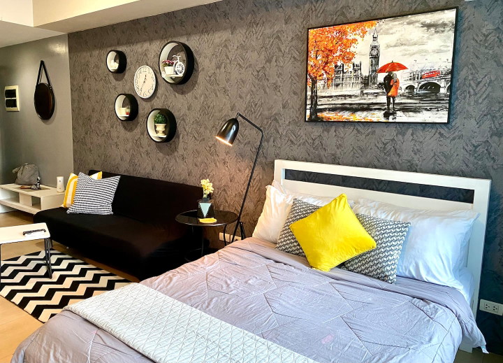 Bright Scandinavian Unit W/ Netflix + Wifi - Quezon City
