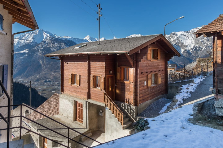 Chalet Rénové Vue Panoramique - Verbier