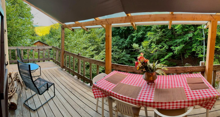 Chalet Paisible D'une Pièce Avec Sauna Privé - Saint-Sauveur-Camprieu