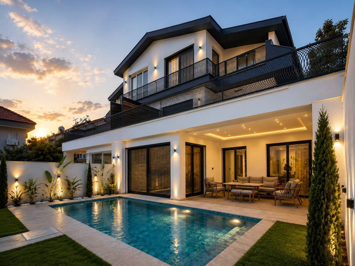 ÇAlış  Plajı'na 500 M,  öZel Havuzlu  Lüks Villa - Fethiye