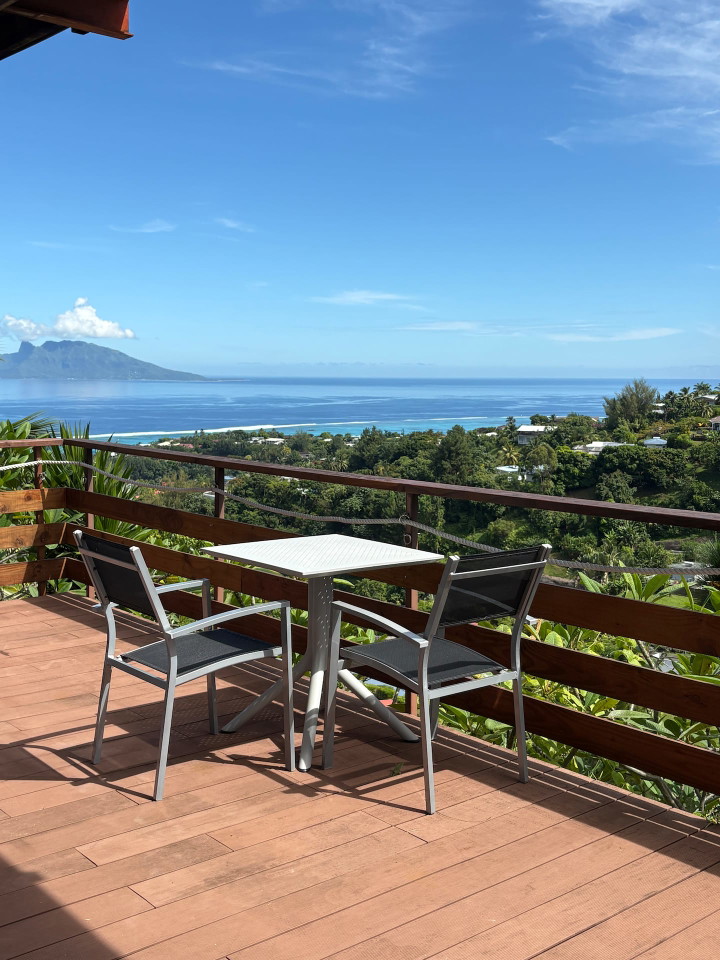 Studio éQuipé - Wifi - Piscine - Vue Sur La Mer - French Polynesia