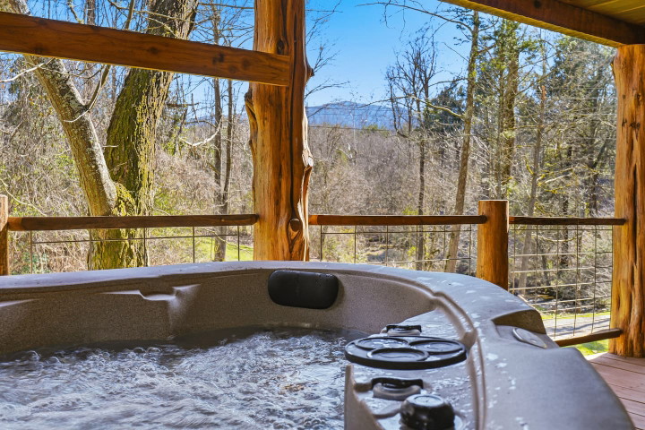 Creekside, Hot Tub, Fire Pit - Cosby, TN