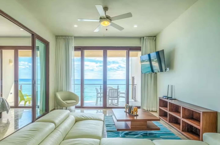 Beachfront 3br Apartment In Akumal | Sea Views U7 - Akumal
