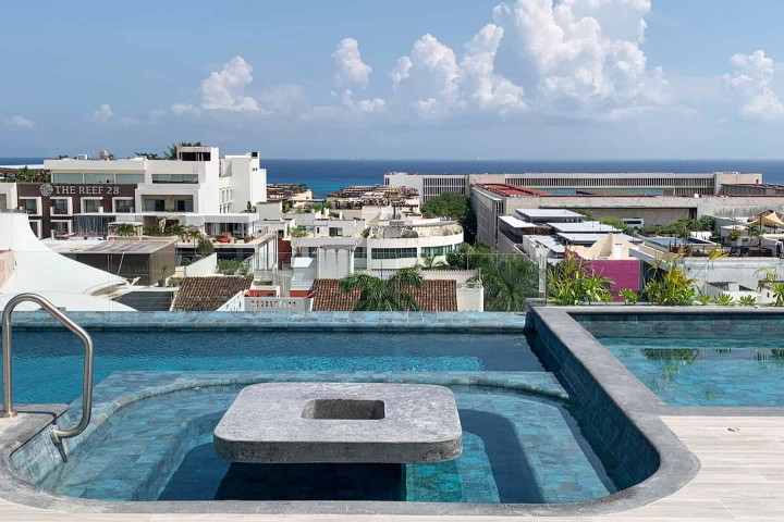 Luxury Top Floor With Jacuzzi And Ocean View - Playa del Carmen