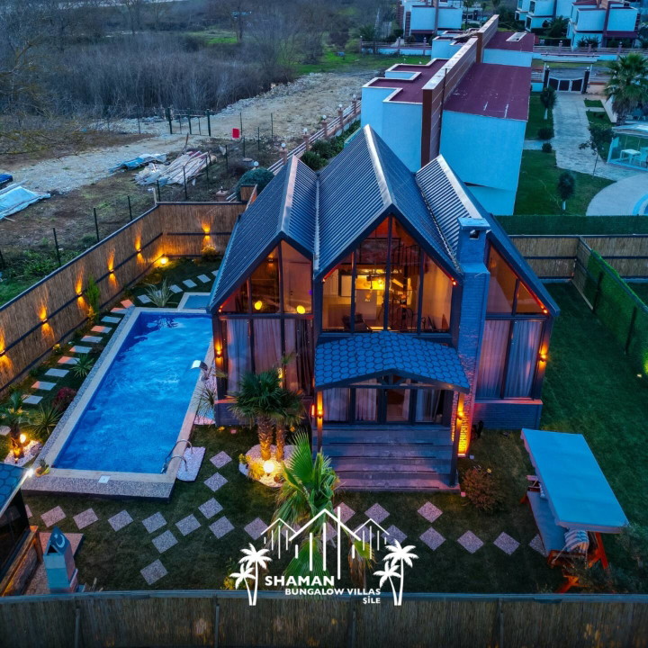 Müstakil Isıtma Havuzlu|7 Kişi| Bungalov Villa 2 - Şile