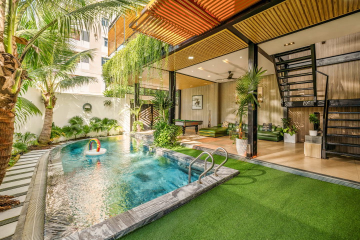Pen 5br Tropical Villa Near The Beach · Private Pool · Billiards · Bbq - Da Nang, Province, Vietnam