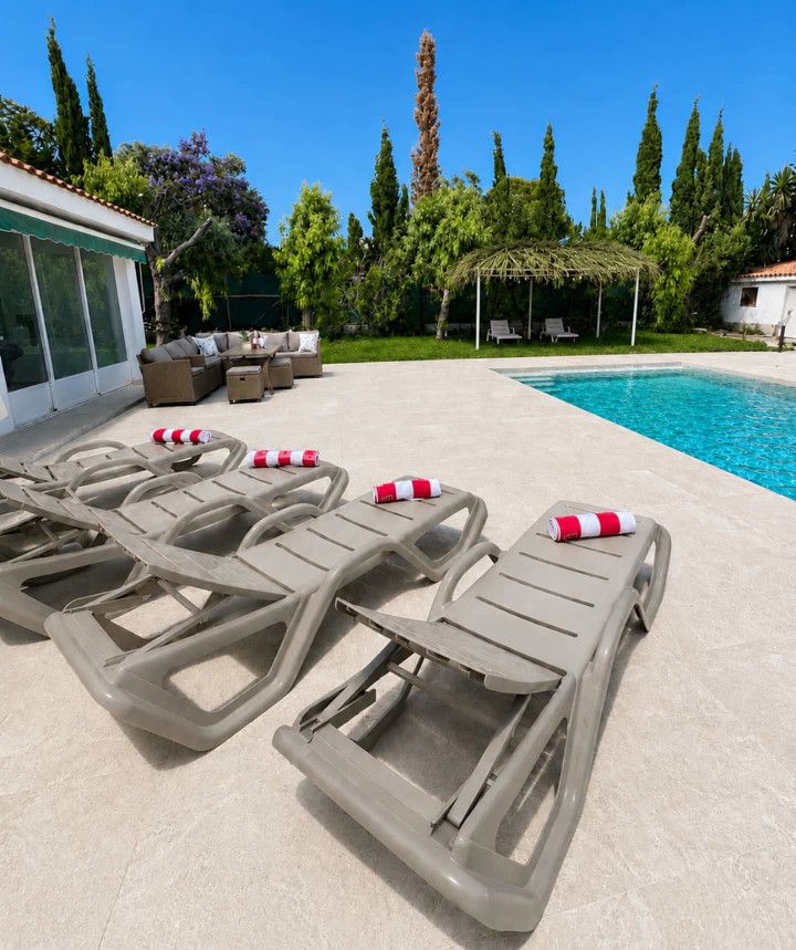 Villa Mediterránea Con Piscina, Jacuzzi Y Ac - Alicante