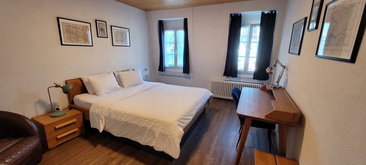 201 Double Room With Mountain & River View - Interlaken