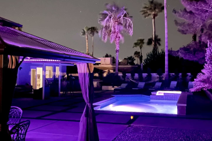 Spacious Modern 3br Saltwater Pool & Hot Tub, Bbq - Palm Springs, CA