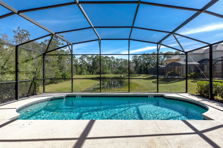 299 - Fabulous 4 Bed Modern Decor Villa With Private Pool Overlooking Conservation And Water View - Kissimmee, FL