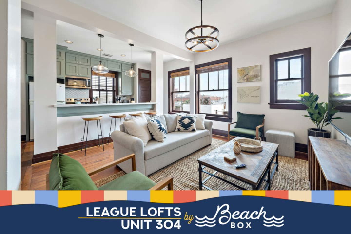 Chic Historic Loft, 3 Blocks From The Strand - Galveston, TX