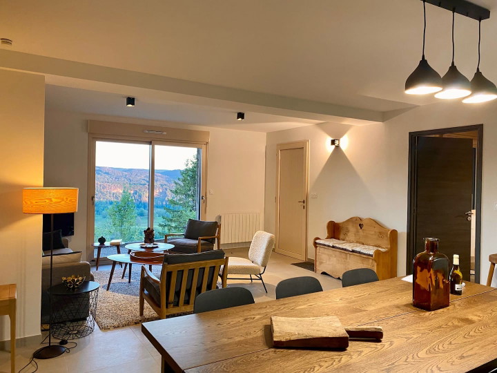Gîte Avec Vue Magnifique, Charme Et Confort - Chapelle-des-Bois