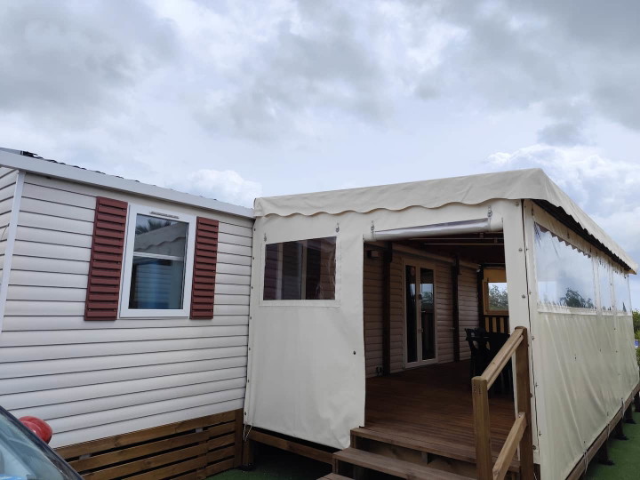 Mobil Home 6 Pers 40 M2 Siblu Les Sables Du Midi - Sérignan